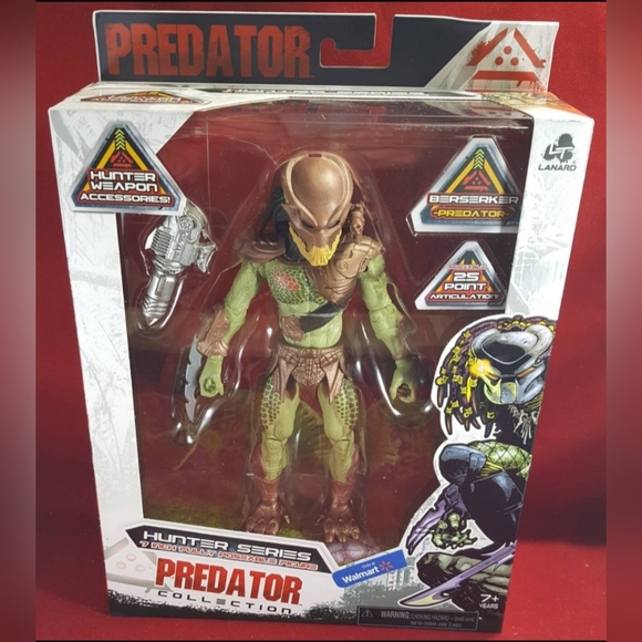Lanard | Toys | 7 Inch Berserker Predator Nib Brand New Fully Poseable ...